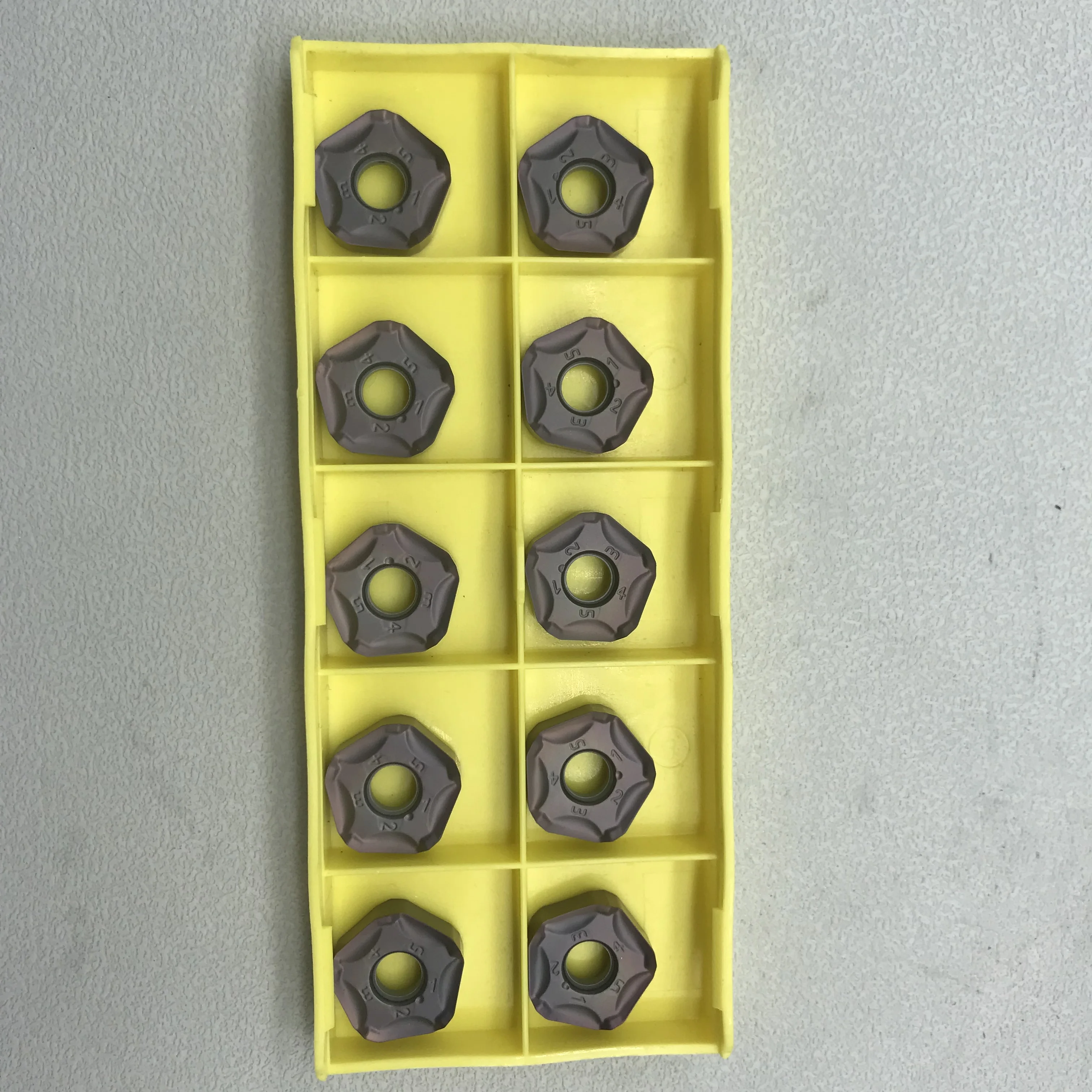 Pnmu Carbide Milling Insert 5-edge Face Milling Insert Pnmu1205aner-gm ...