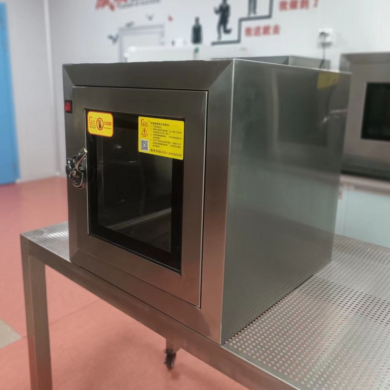 Stainless Steel Pass Box - Cleanroom Pass through for Microbiology Lab