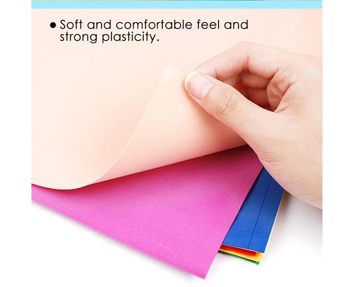 Foska Fancy Color EVA DIY Sponge Handmade Paper Kids Craft