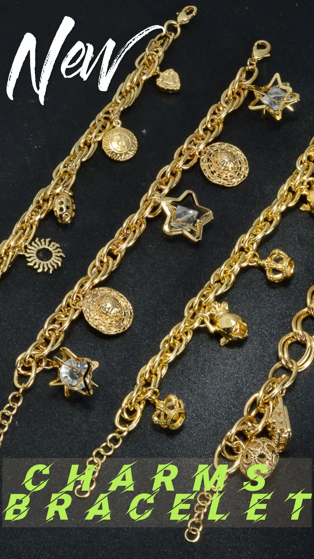Custom Luxury Designer Bracelet Charms for Jewelry Making