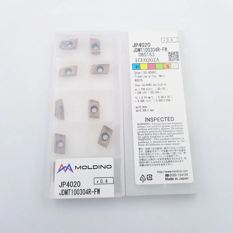 Large Stock Available Moldino Hitachis Carbide Inserts Jdmt100304r-fw ...