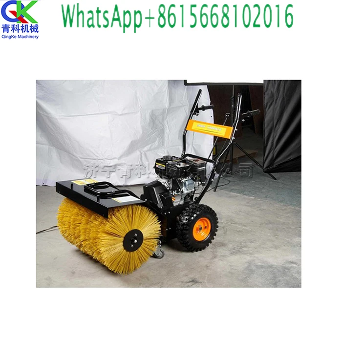 Brush Snow Removal Machine 6.5 Horsepower Snow Throwing Machine Small ...