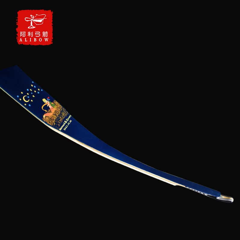 Alibow Traditional Recurve Bow - Custom Exquisite Painted Decoration ...