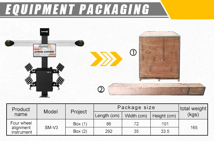Sunmo 3D Aligner - Precision 4 Wheel Alignment Equipment