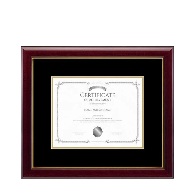 Mondon University Graduation Certificate Diploma Frames With Stand ...