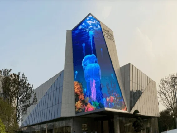 Big Led Display Video Wall - High Outdoor TV Screen 3D