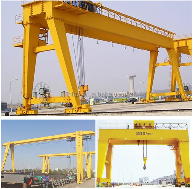 Heavy Duty Gantry Crane 300tons With Durable Hook Girder Gantry Crane ...
