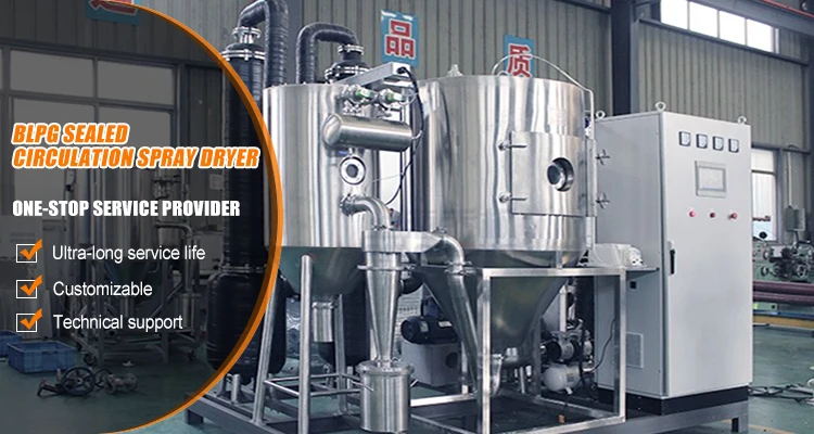 BLPG 5Kg/H Closed-Loop Spray Dryer Automatic Solvent Evaporation ...