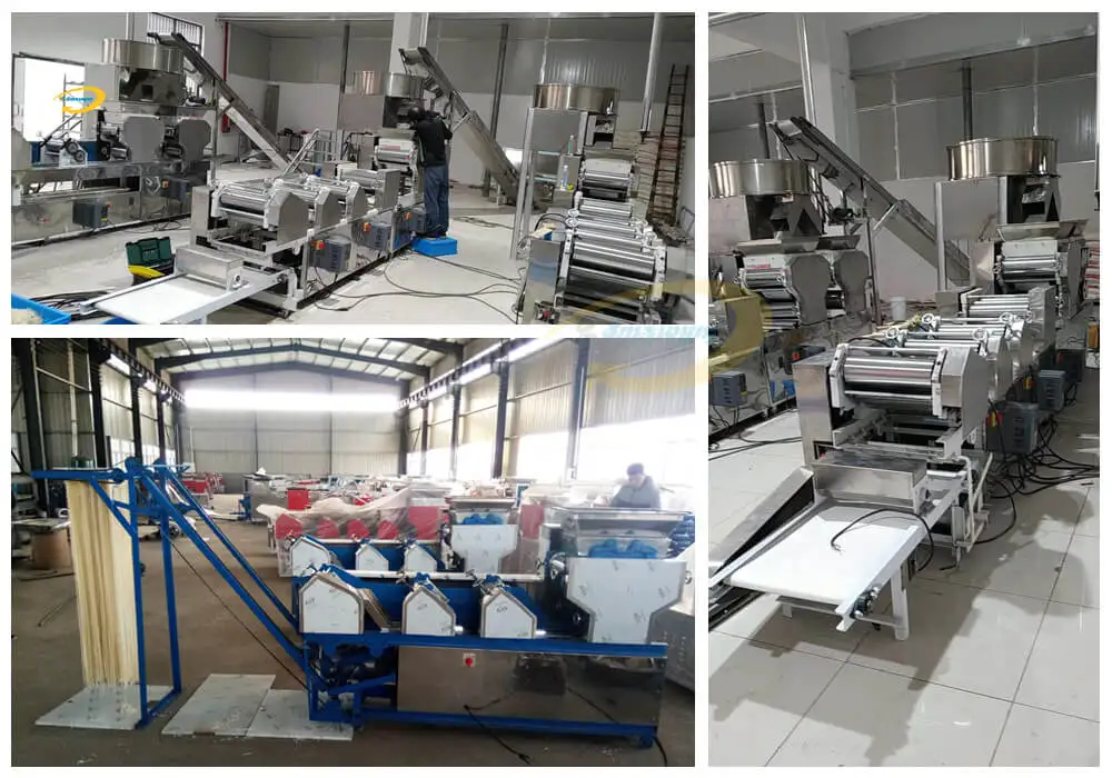Industrial Automatic Malaysia Dry Noodles Maker Commercial Fresh Noodle ...