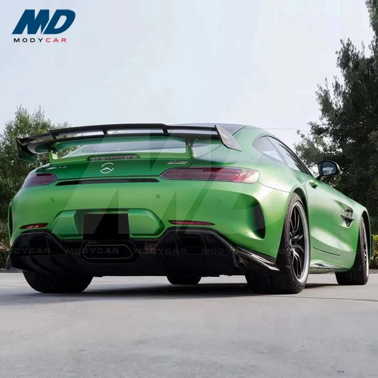 Renntech Style Carbon Fiber Rear Spoiler For 2015-2018 Mercedes Benz ...