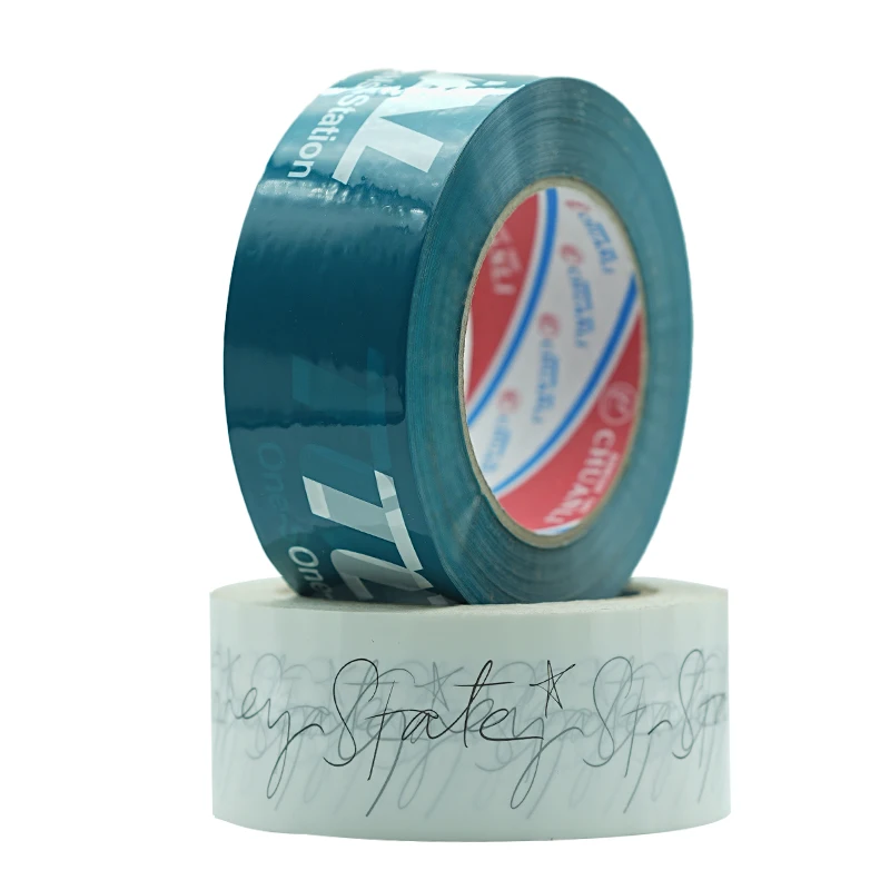 Custom Logo Printed Shipping Packing Tape - 100m Adhesive