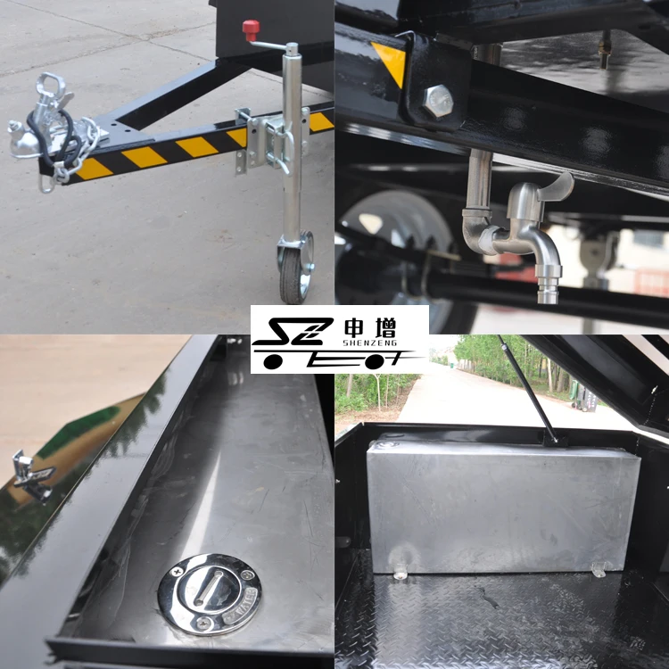 Enclosed Cargo Box Trailer - 500kg Capacity & Leaf Spring Suspension