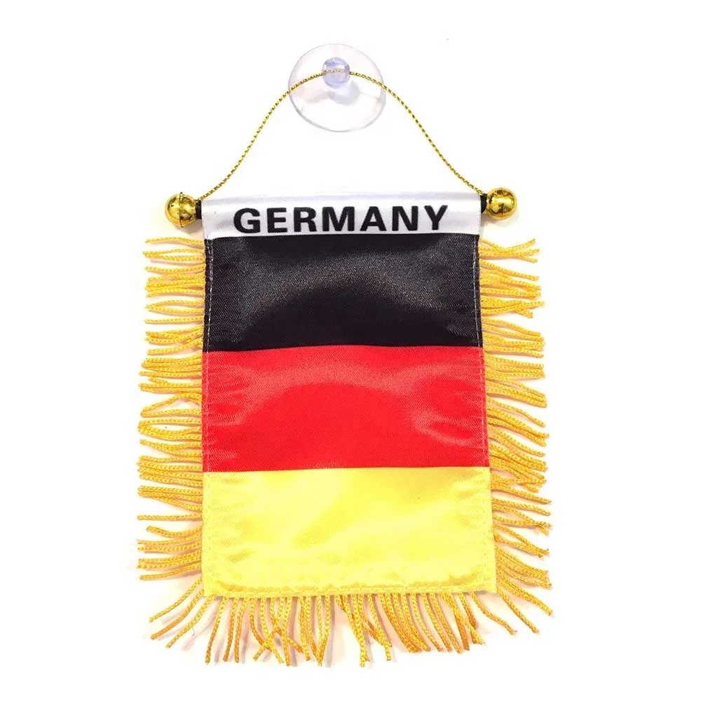 Germany Mini Pennant Flags With Tassels Soccer Club Pennants - Buy ...