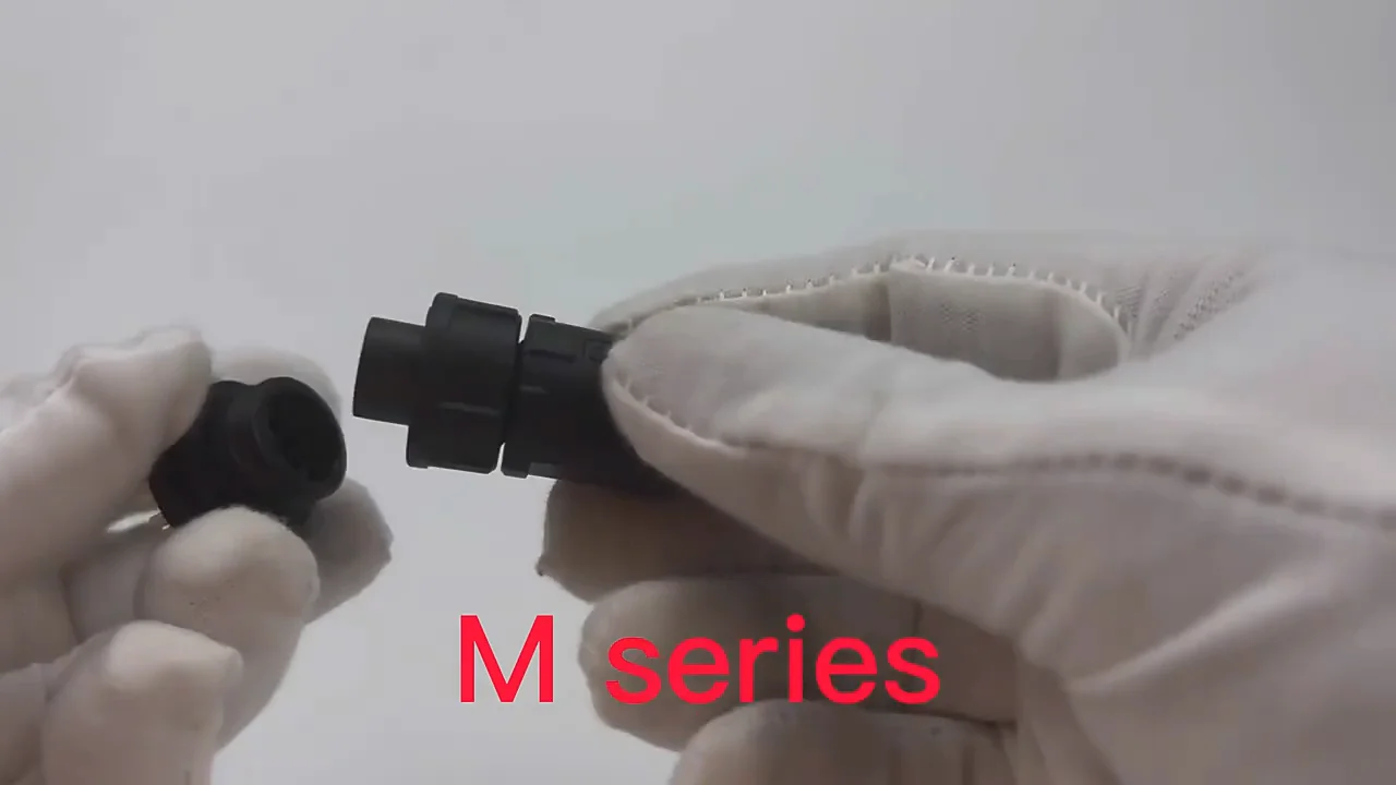 Factory Made M5 M8 M10 M12 M15 M16 M23 Plastic Circular Watertight ...