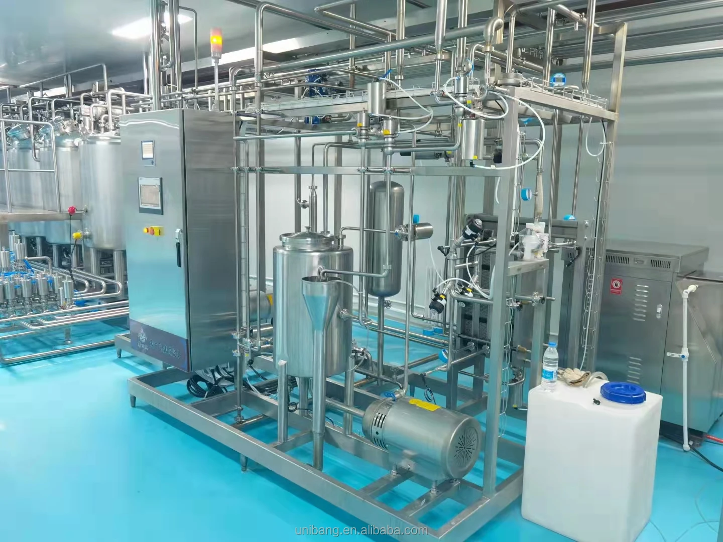 1000L Yogurt Pasteurizer Milk Pasteurization Equipment Milk Processing ...
