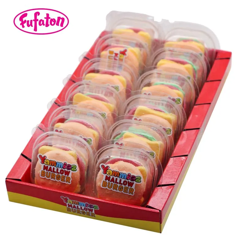 Fruit Flavored Yummy Mallow Burger - Buy Mallow Burger Product on ...