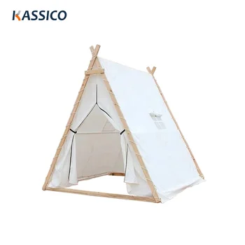 Luxury Campsite Triangular Safari Tent - Indian Family Party Tipi Tent ...