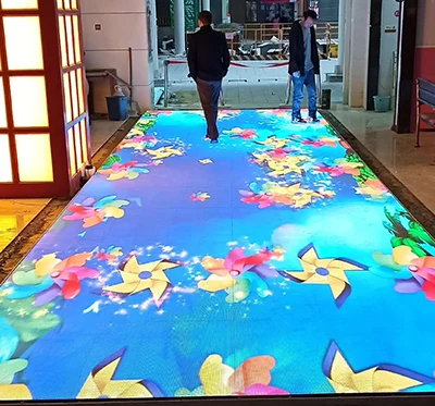 Smart Floor Tile Display Screen Explosion-proof Intelligent WWW-XXX LED ...