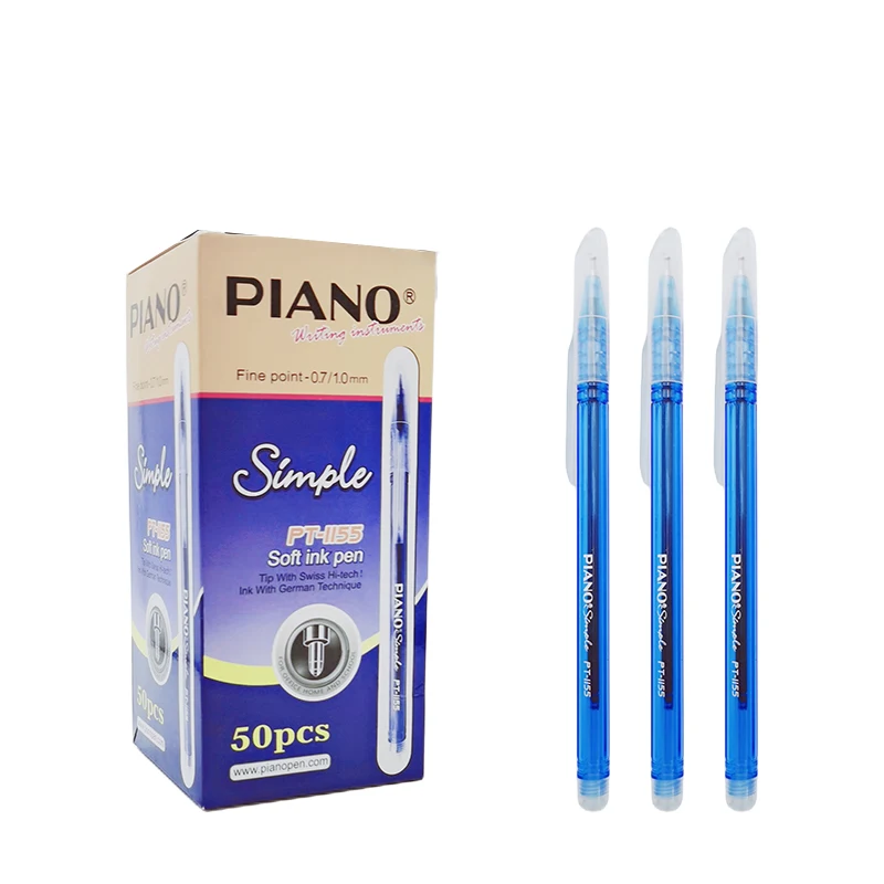 Piano Pt-1155 Simple Pen Design Classic 1.0mm Office Supplies Ink With ...