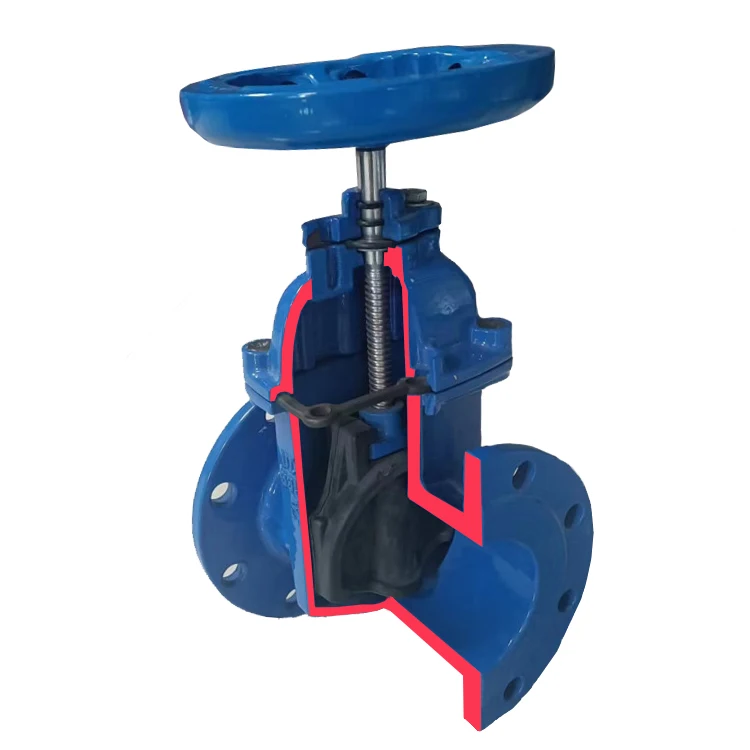 Normal Temperature and Pressure Soft Seal F4 Gate Valve DN100 Ductile ...