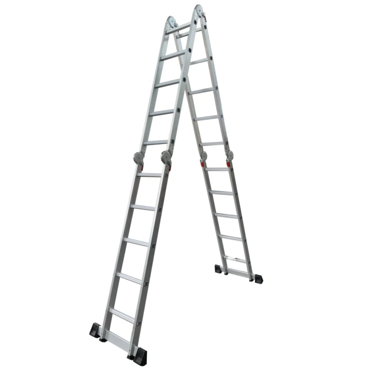 Suppliers of Aluminum Automatic Folded Ladder 4x4 Step Ladders| Alibaba.com