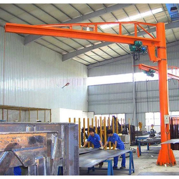 180-360 Degree Column 500kg Jib Crane With Electric Hoist For Sale - Buy 1 Ton 2 Ton Lifting ...