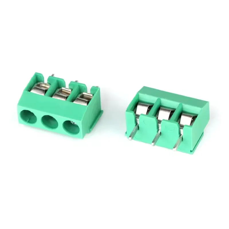 Aimer 3pins Pcb Screw Terminal Block 5.0mm pitch Pcb Mount Screw ...