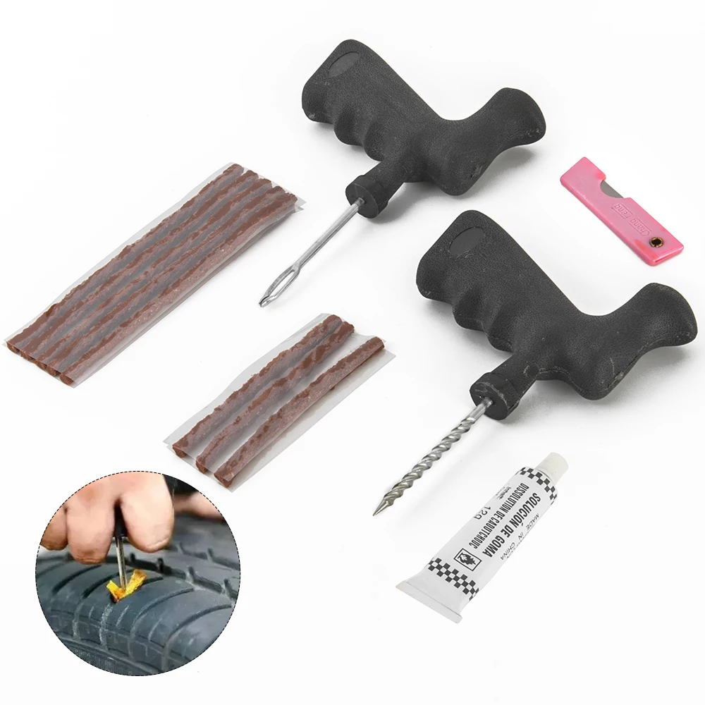Alibaba.com: 6pcs Drill Reamer, Tire Plug Tool, Vulcanizing Glue, and ...
