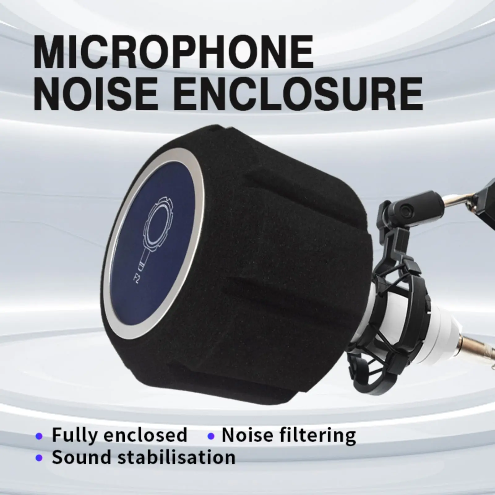 F1 Microphone Windshield Filter,Studio Microphone Absorption Foam ...