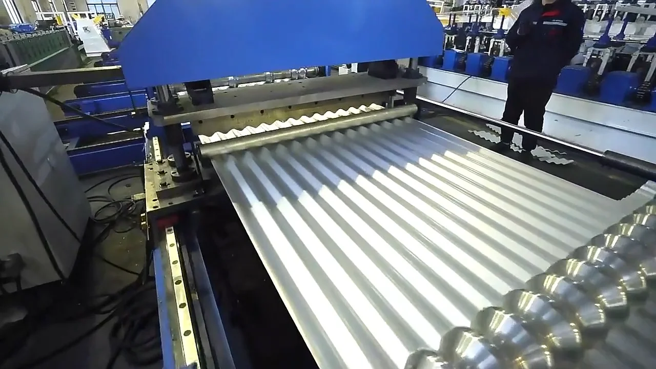 Metal Roofing Moulding Machine Roof Tile Press Machine Iron Roof Sheet ...