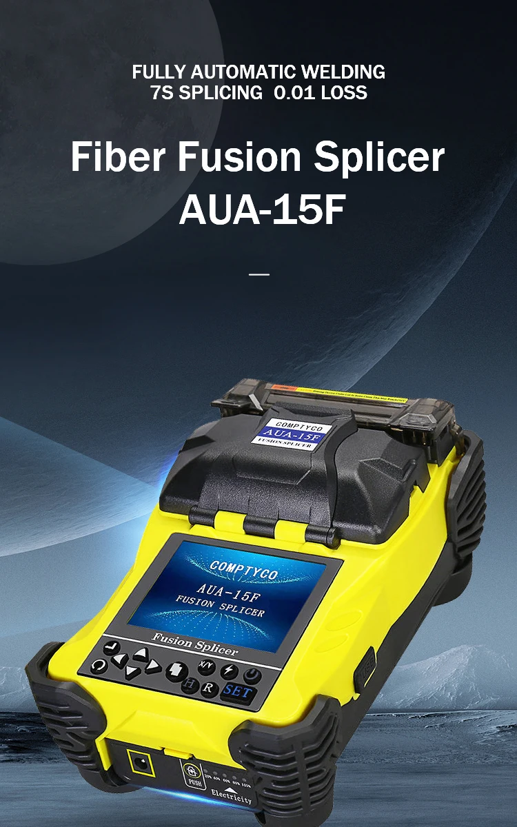 Aua-15f Fusion Splicing Fiber Splice Box Maquina De Fusao De Fibra ...