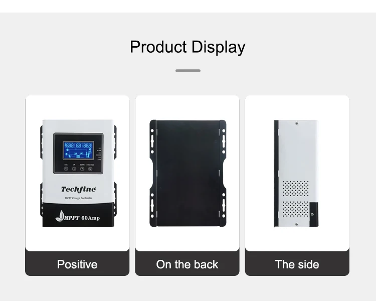 Sun Power 40 Amp 40a Auto Work Hybrid Off Grid Mppt Solar Charge ...