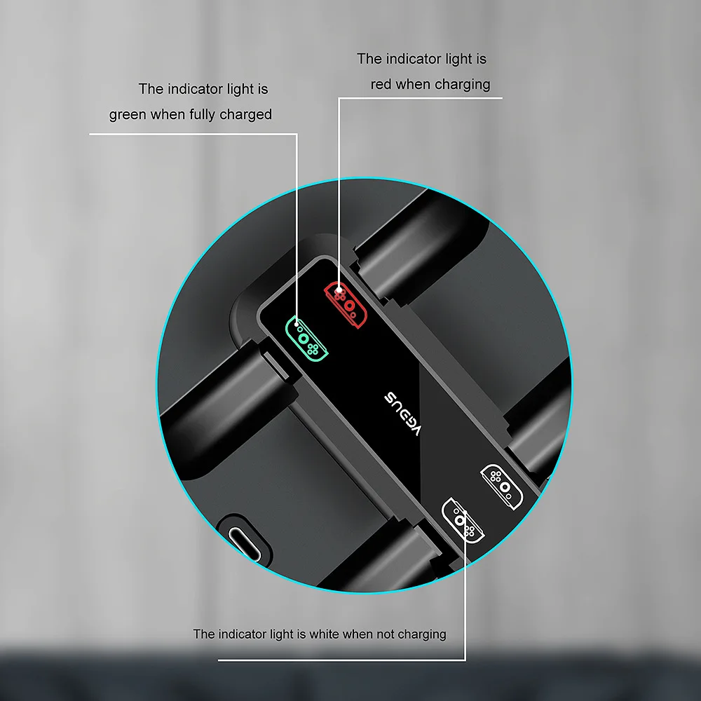 6 in 1 Charging Dock for Nintendo Switch - INNO Gamepad