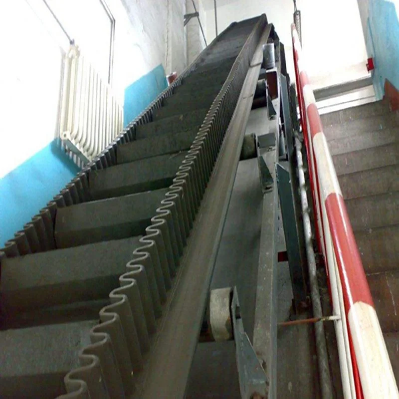 90 Degree Vertical Sidewall Corrugated Wave Conveyor Belt Wall Stand ...