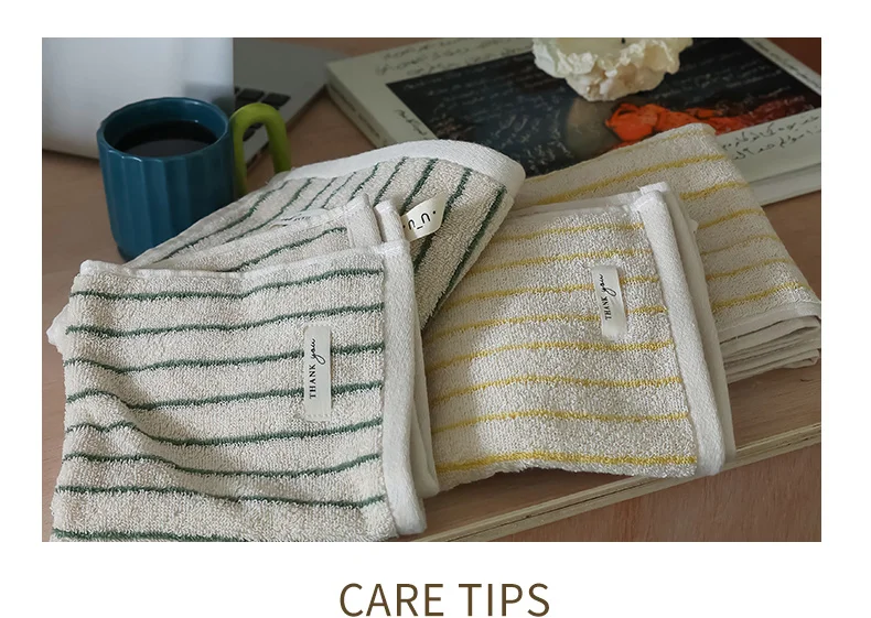 Custom Pinstripe Pattern Design Towel Set Soft Cotton Hand and Bath ...