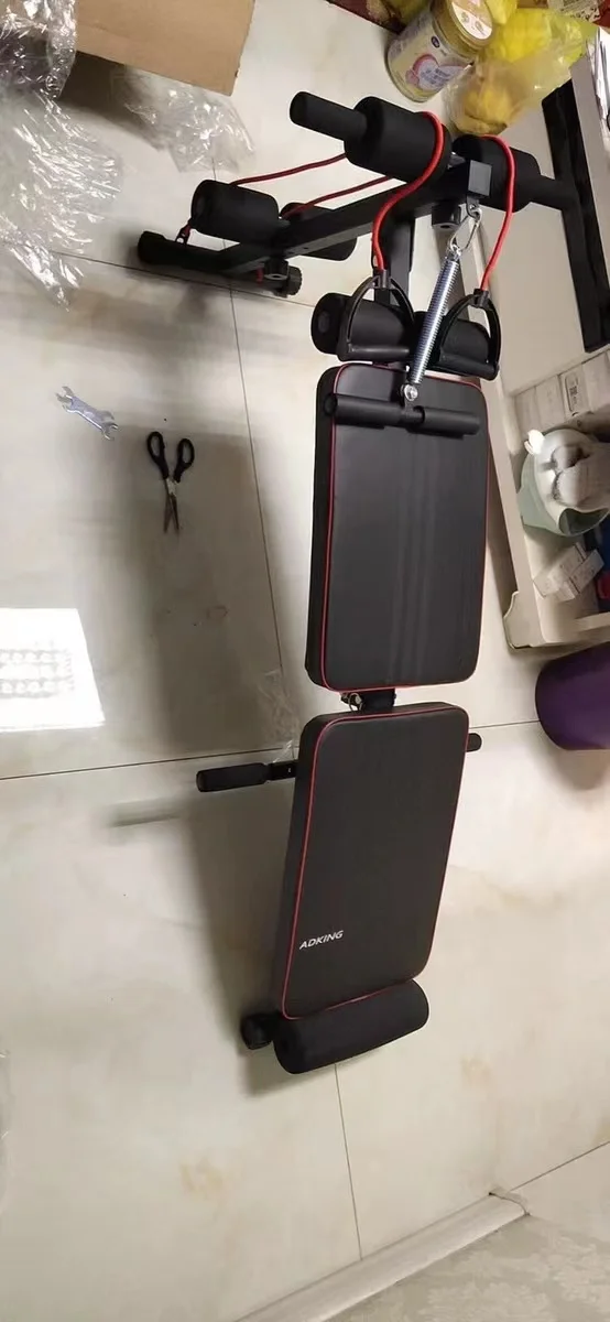 Folding Supine Board for Abdominal Exercise Equipment & Fitness Aid