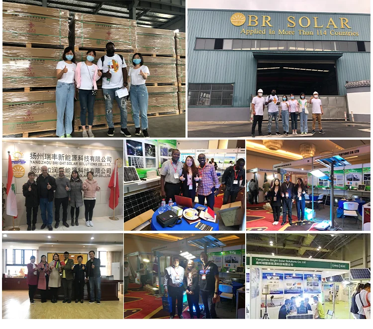 Br Panel Solar Module 450w 550wp 650wp 700wp For Home Mono Half Cell ...