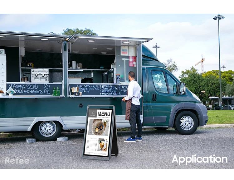 Outside Digital Signage Display Solar Energy System Totem Outdoor ...