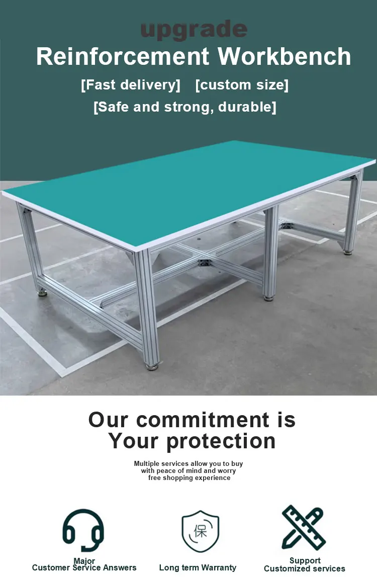 Durable Aluminum Profile Workbench - Heavy Duty & Customizable