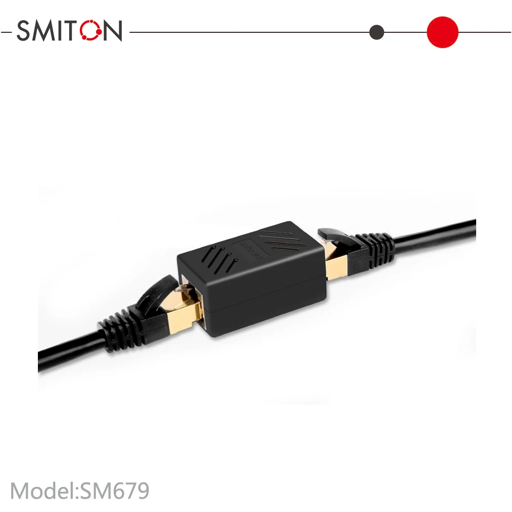 Network Gigabit Straight-through Port Rj45 Connector Network Cable ...