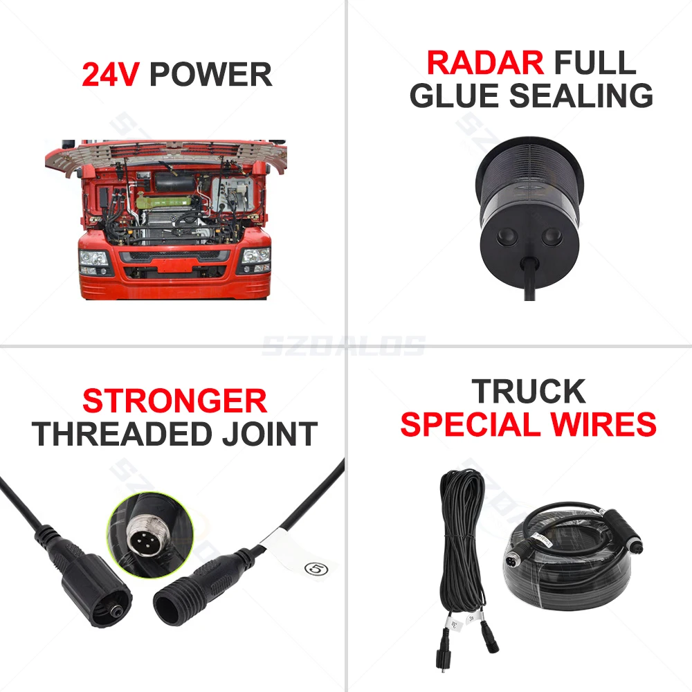 Truck Reversing Radar - Reliable Parking Sensor System