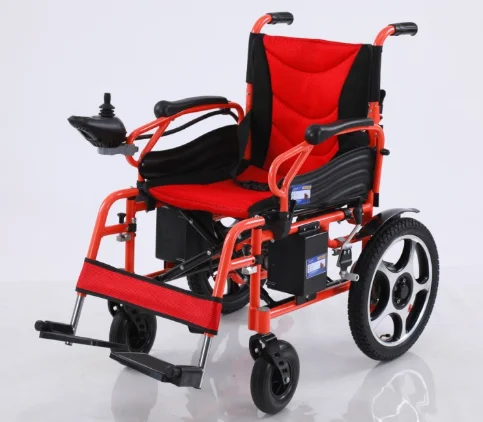 High End Electric Wheelchair - Luxurious 6km/h Storage Box