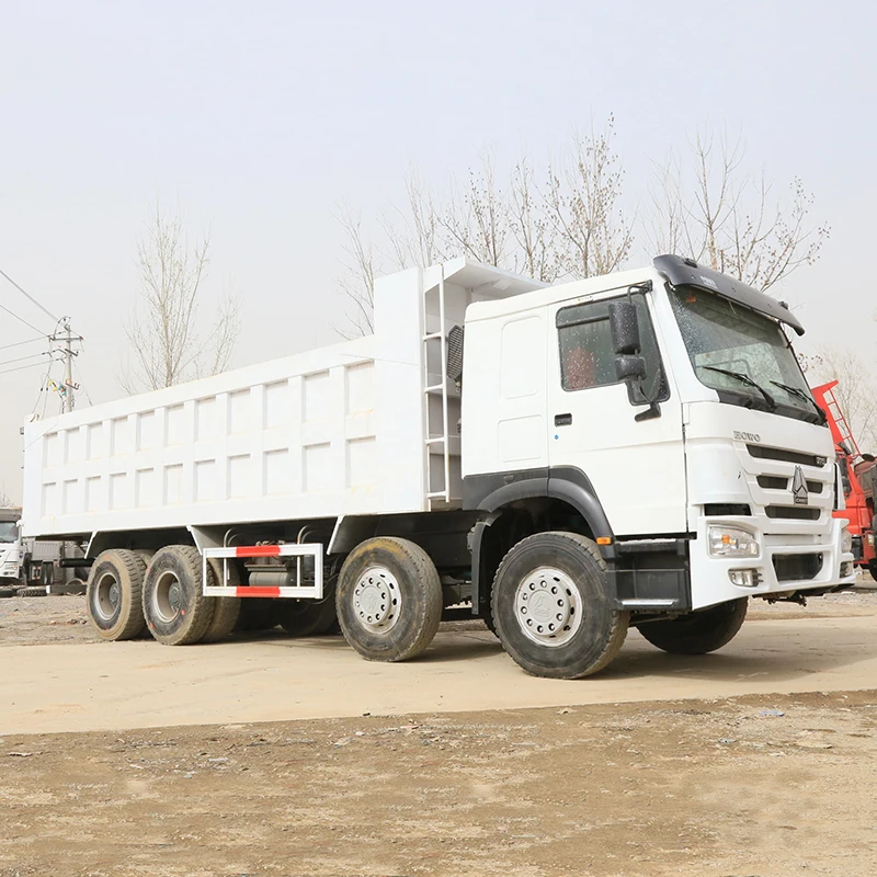12 Wheel Sinotruk Heavy Duty Truck 8x4 50 Ton New Used Factory Howo ...
