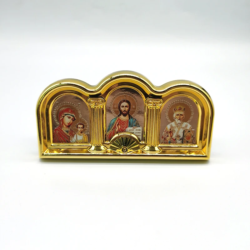 Custom Orthodox Painted Religious Icons - Decorative Plating