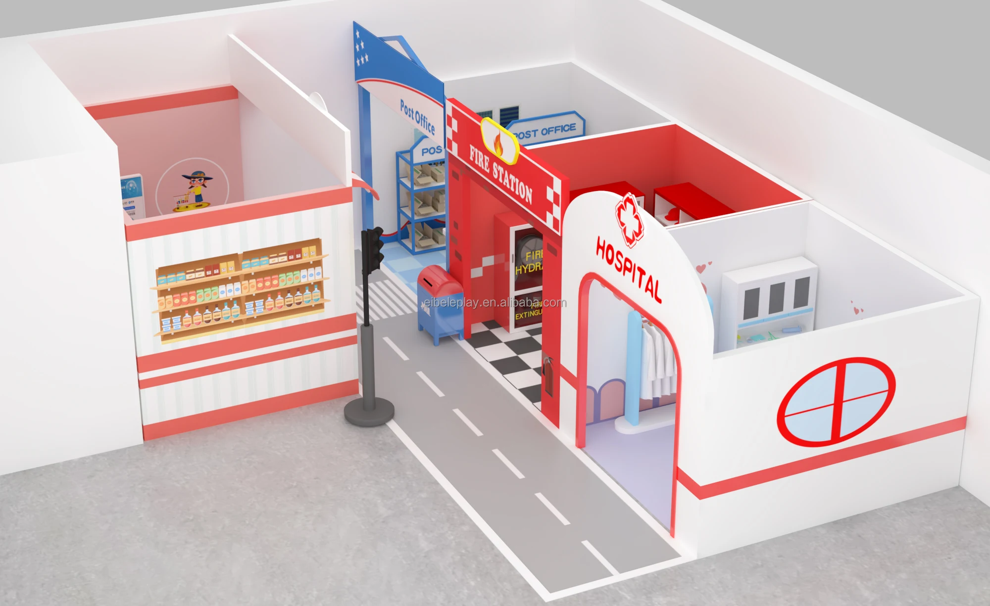 Kids Playhouse Cafe Designs - Soft Indoor Play Area Games