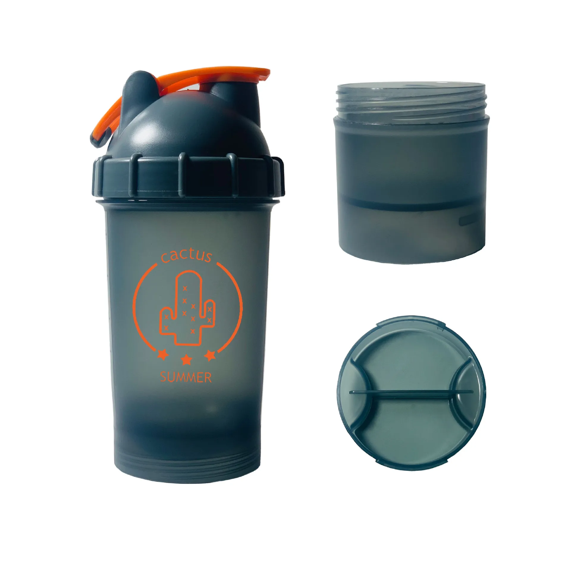 Wholesale GYM Protein Shaker Bottle - 500ml Bullet Shape