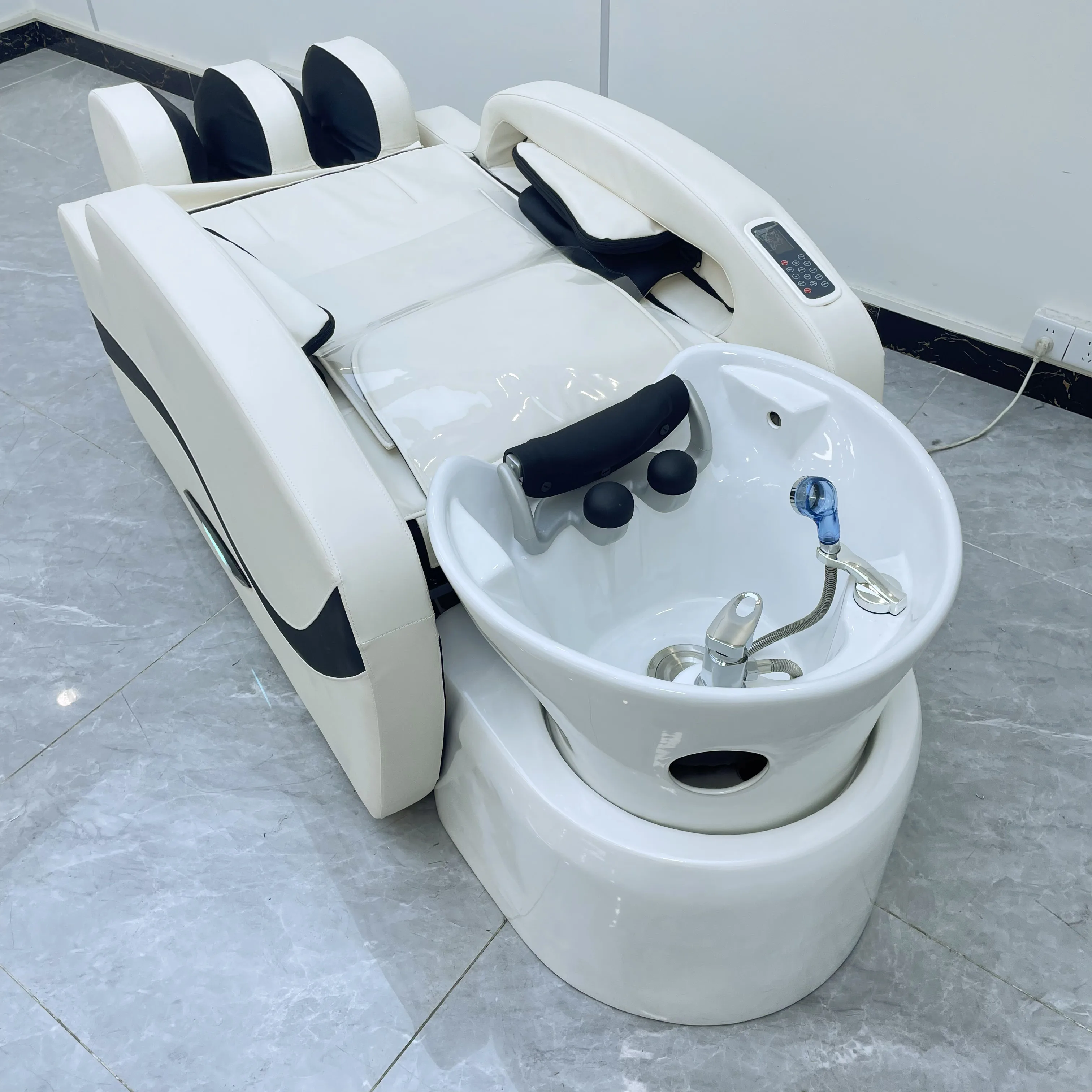 Luxury Beauty Hair Shampoo Bed - Salon Washing Chair