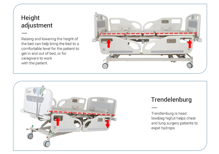 Luxury Hospital Bed Electric Bed Controller With Motor - Buy Electric ...