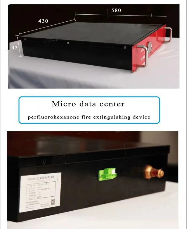 19inch Rack Automatic Fire Extinguisher - W-TEL 760-06040-00B