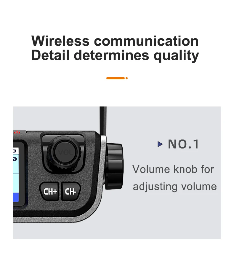 Chierda M520D GPS 25W DMR Digital UHF VHF FM Mobile Radio